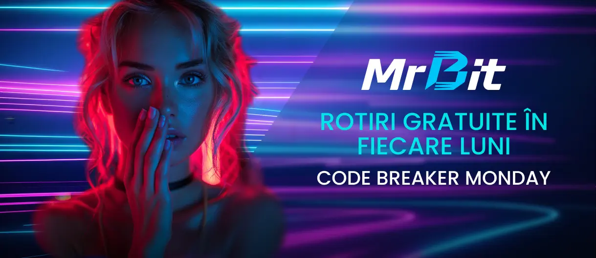 Code Breaker Monday Mr Bit 50 Rotiri gratuite săptămânale 🎰